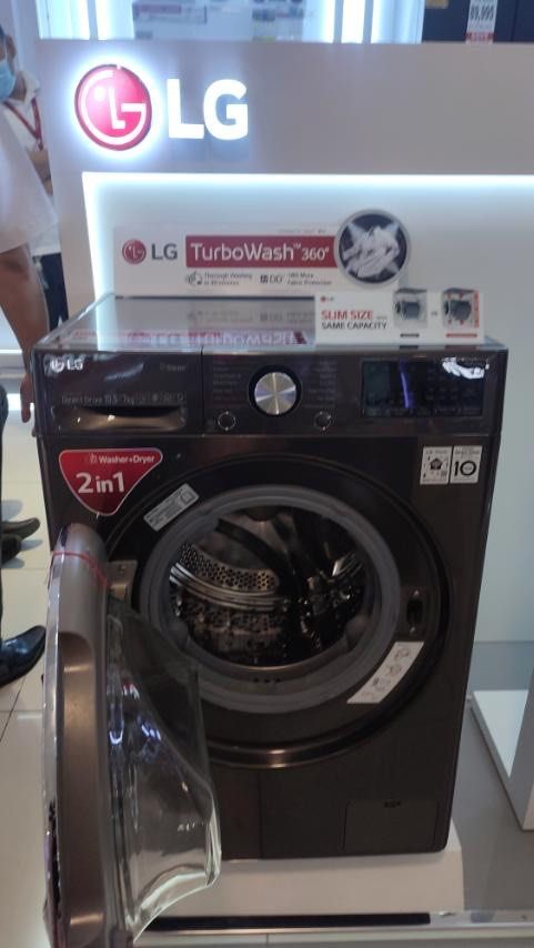 LG FRONT LOAD INVERTER WASHING MACHINE, TV & Home Appliances, Washing ...
