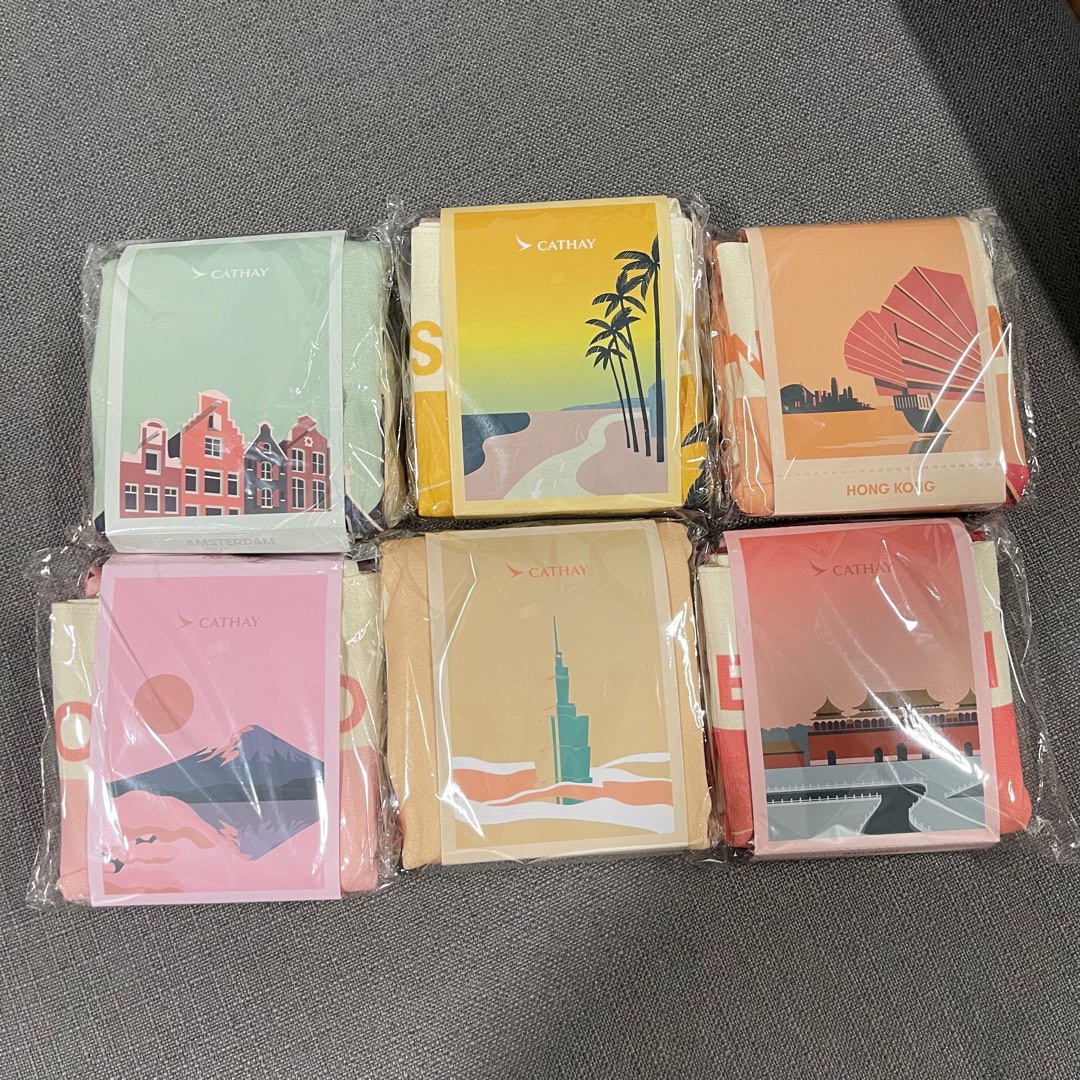 (LIMITED EDITION) Cathay Pacific Destination Tote Bags, Women's Fashion ...