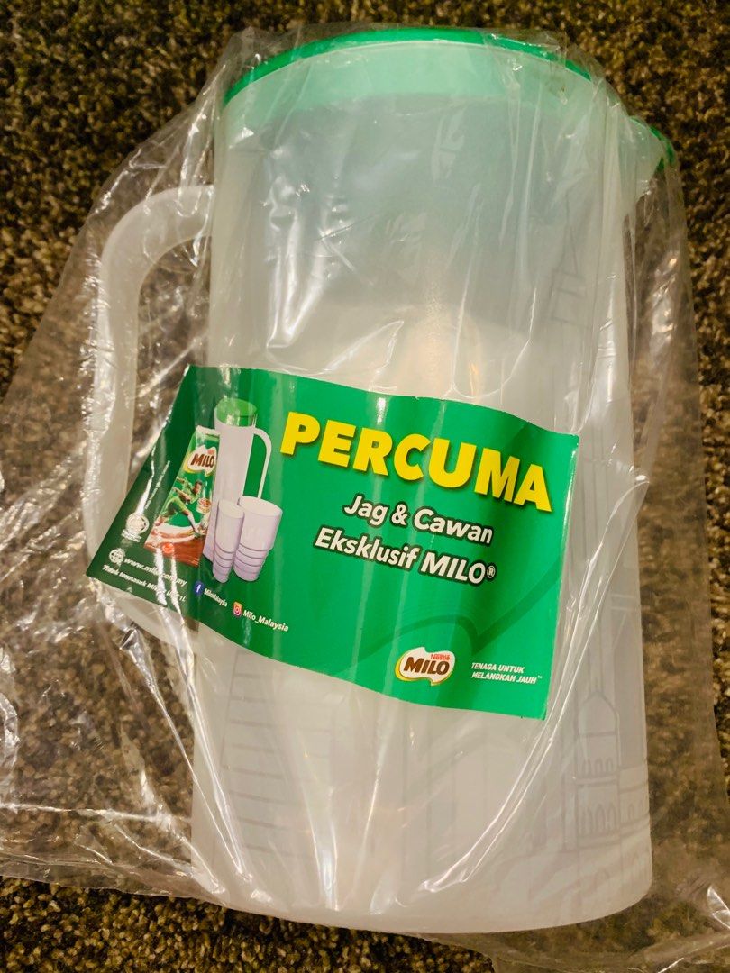 Limited Edition Milo Jug and Cups, Furniture & Home Living, Kitchenware ...