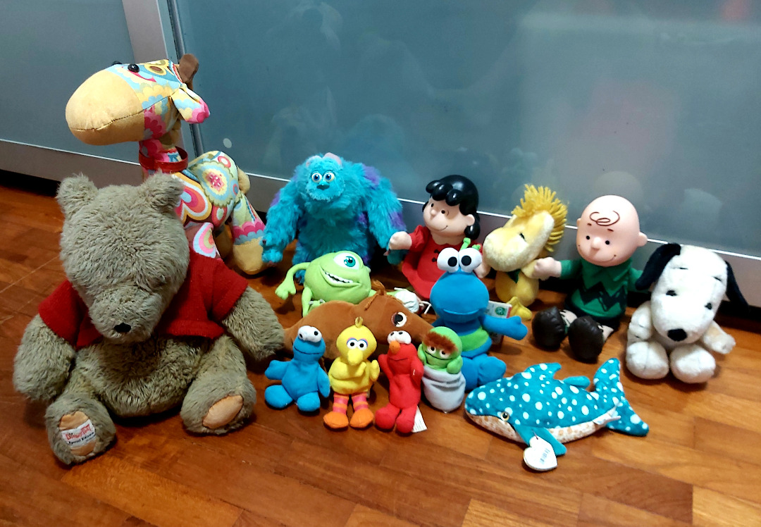 Limited Edition Stuffed Plush Toy Sets Beanie Sesame Street Monsters Inc Pooh Hobbies And Toys