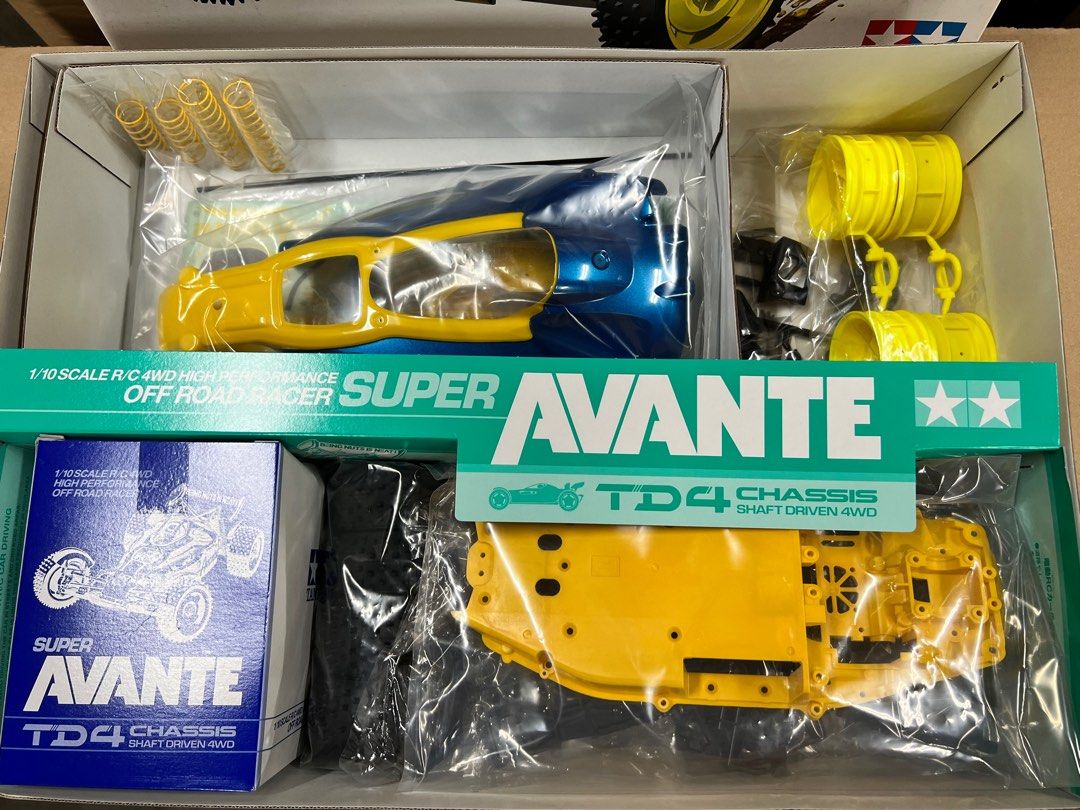 Limited Edition Tamiya RC car - TD4 Super Avante, Hobbies & Toys, Toys ...
