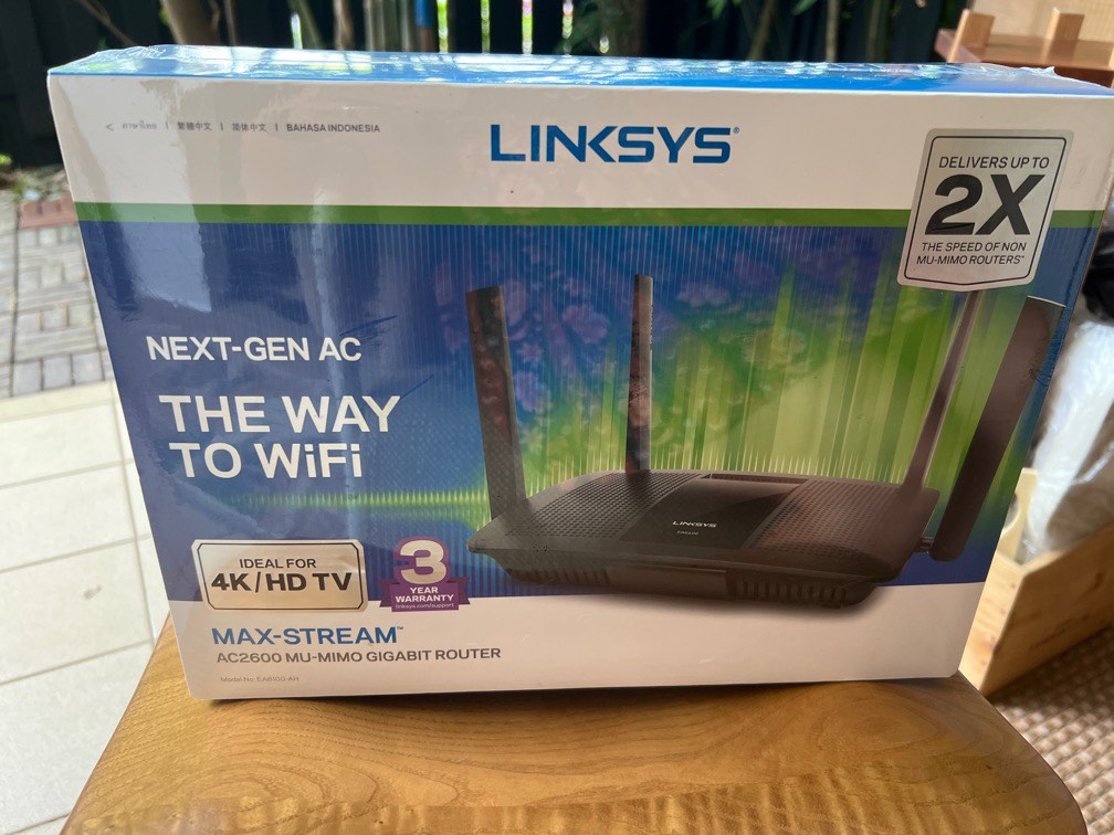 LINKSYS AC2600 MU-MIMO GIGABIT ROUTER, Computers & Tech, Parts ...
