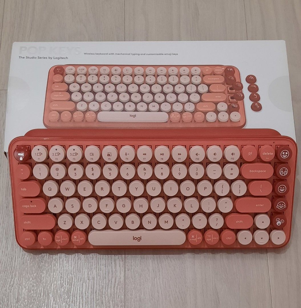 Logitec pop keyboard, Computers & Tech, Parts & Accessories, Computer ...