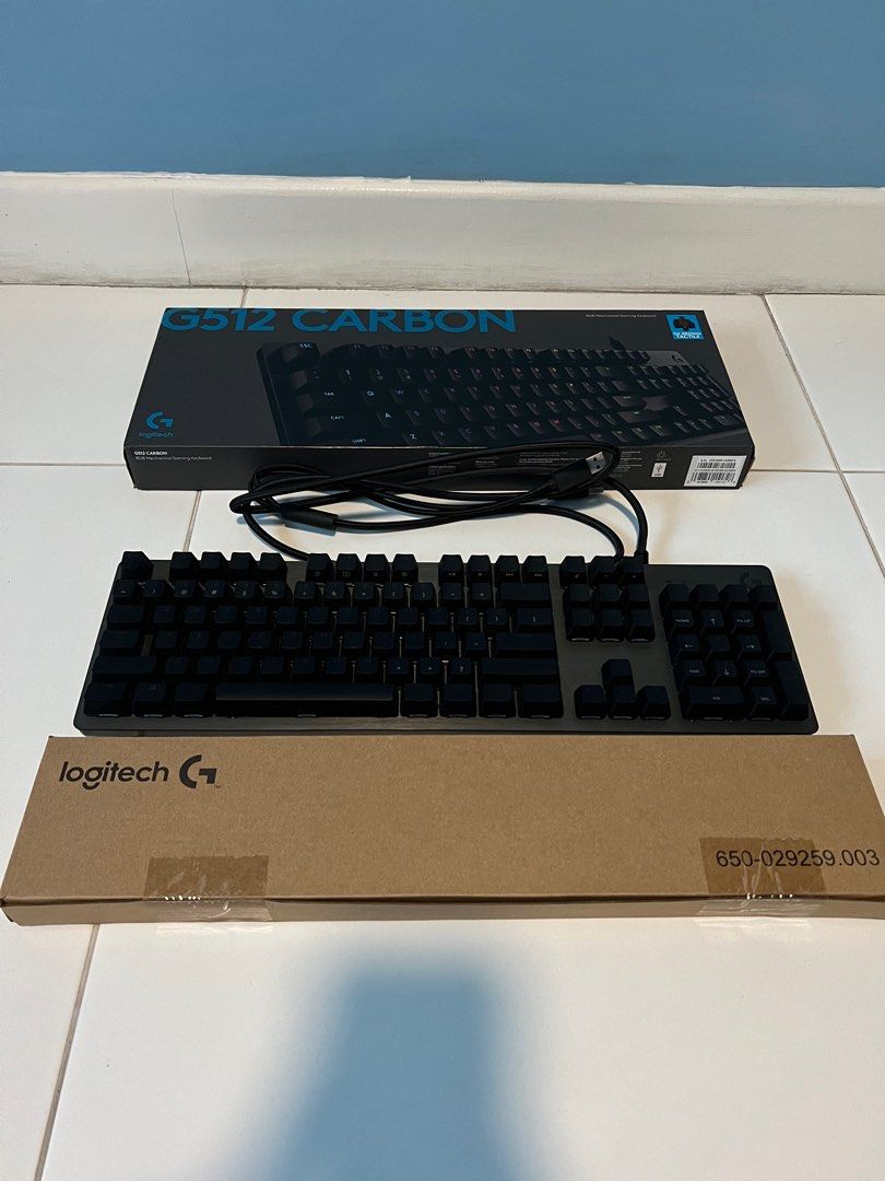 Logitech G512 Mechanical Keyboard and G502 Mouse, Computers & Tech ...