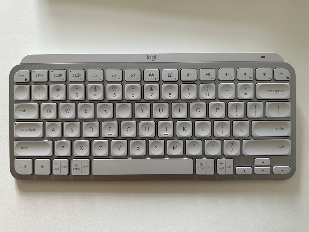 Logitech MX KEYS MINI Pale Grey, Computers & Tech, Parts & Accessories ...
