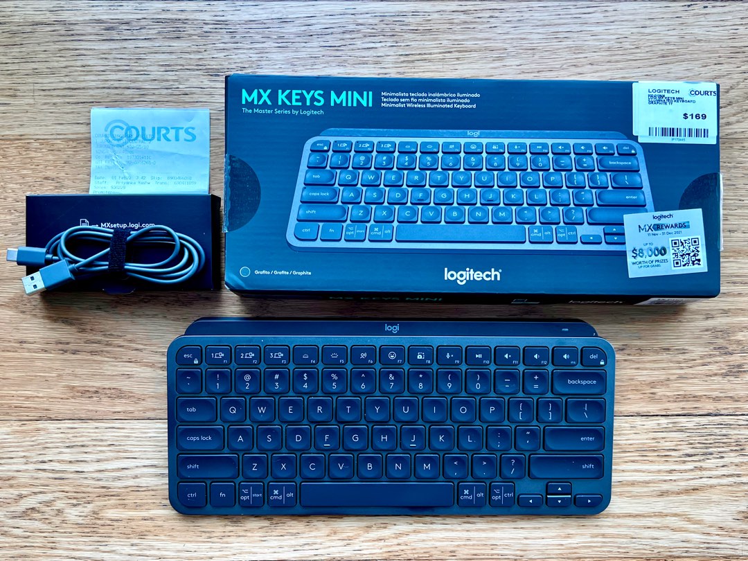 Logitech Mx Mini Keyboard Computers And Tech Parts And Accessories