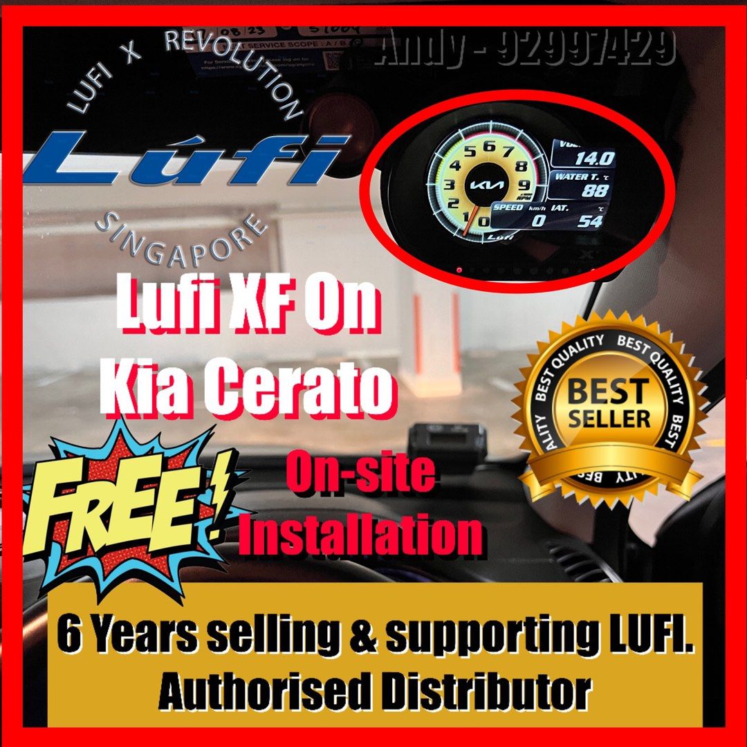 Lufi XF [Official International English Set] on Kia Cerato Obd Obd 2 ...