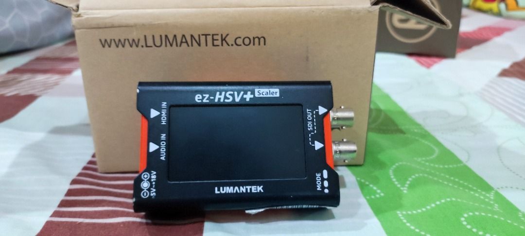 Lumantek EZ-HSV+ HDMI to SDI Converter with Display and Scaler, Computers & Tech, Office ...