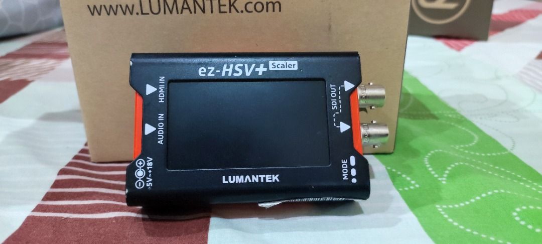 Lumantek EZ-HSV+ HDMI to SDI Converter with Display and Scaler, Computers & Tech, Office ...