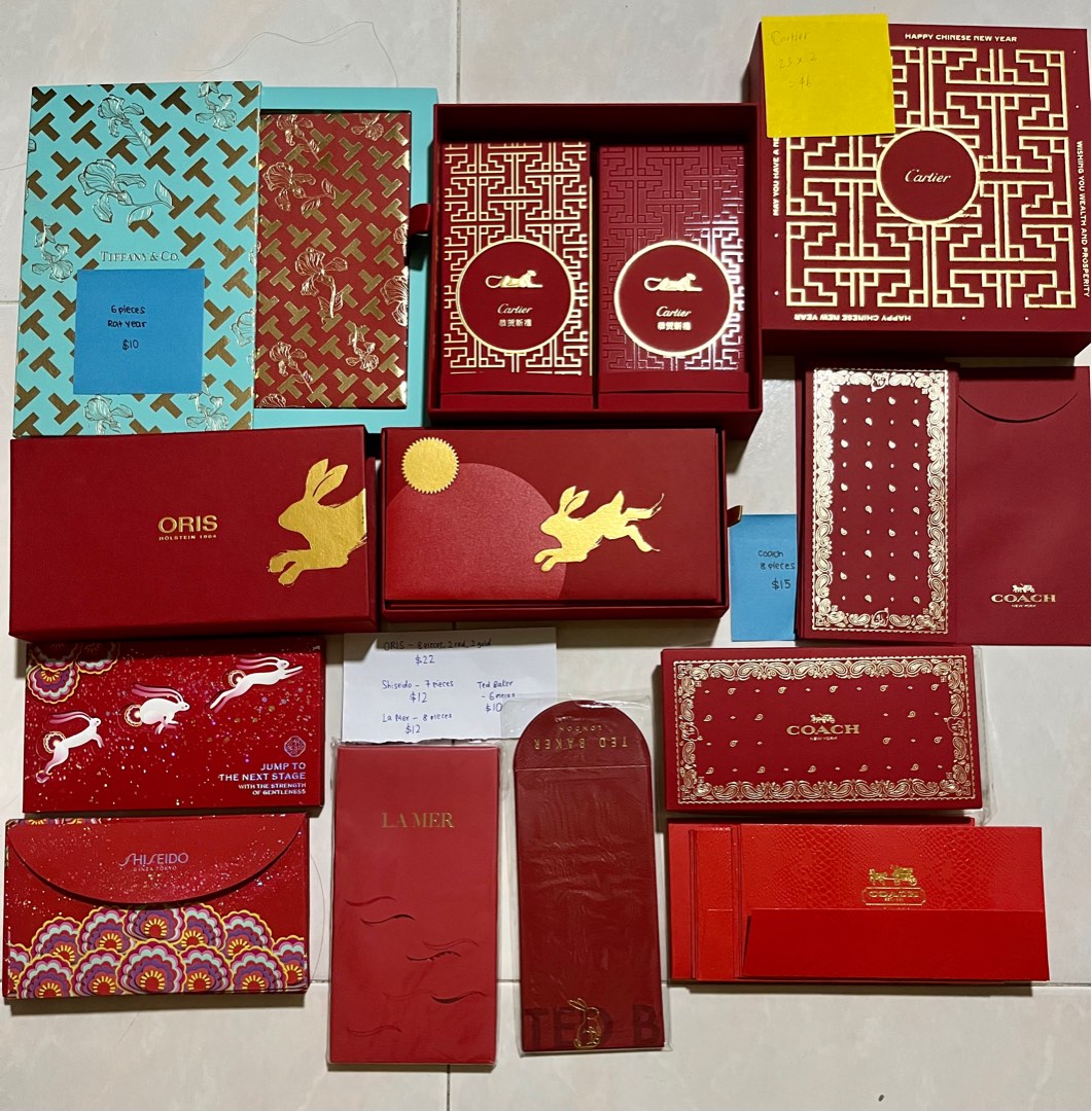 Luxury Branded Red Packet Angbao, Everything Else on Carousell
