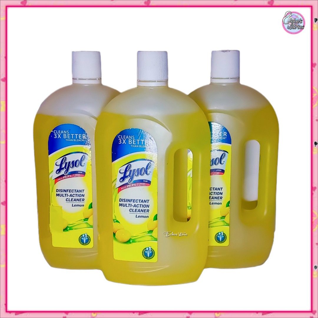 Lysol 900ml Disinfectant Cleaner, Beauty & Personal Care, Sanitizers & Disinfectants on Carousell