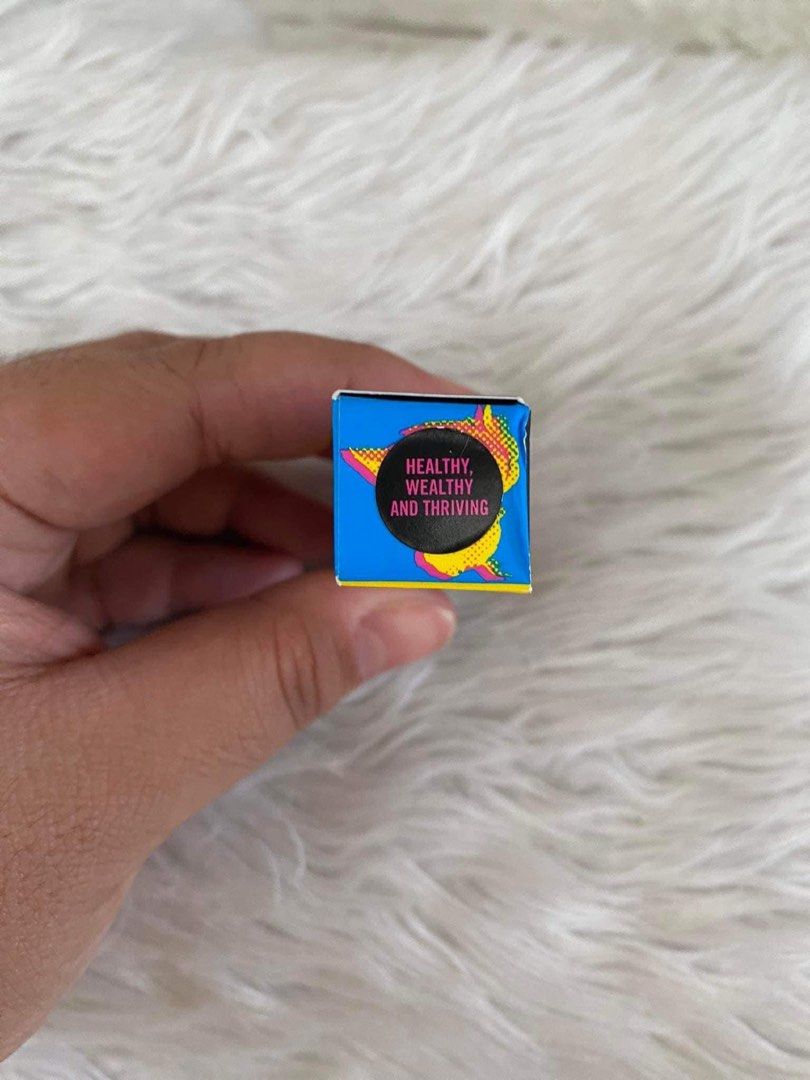 MAC Moon Masterpiece Powder Kiss Lipstick Healthy, Wealthy and Thriving (true red) on Carousell