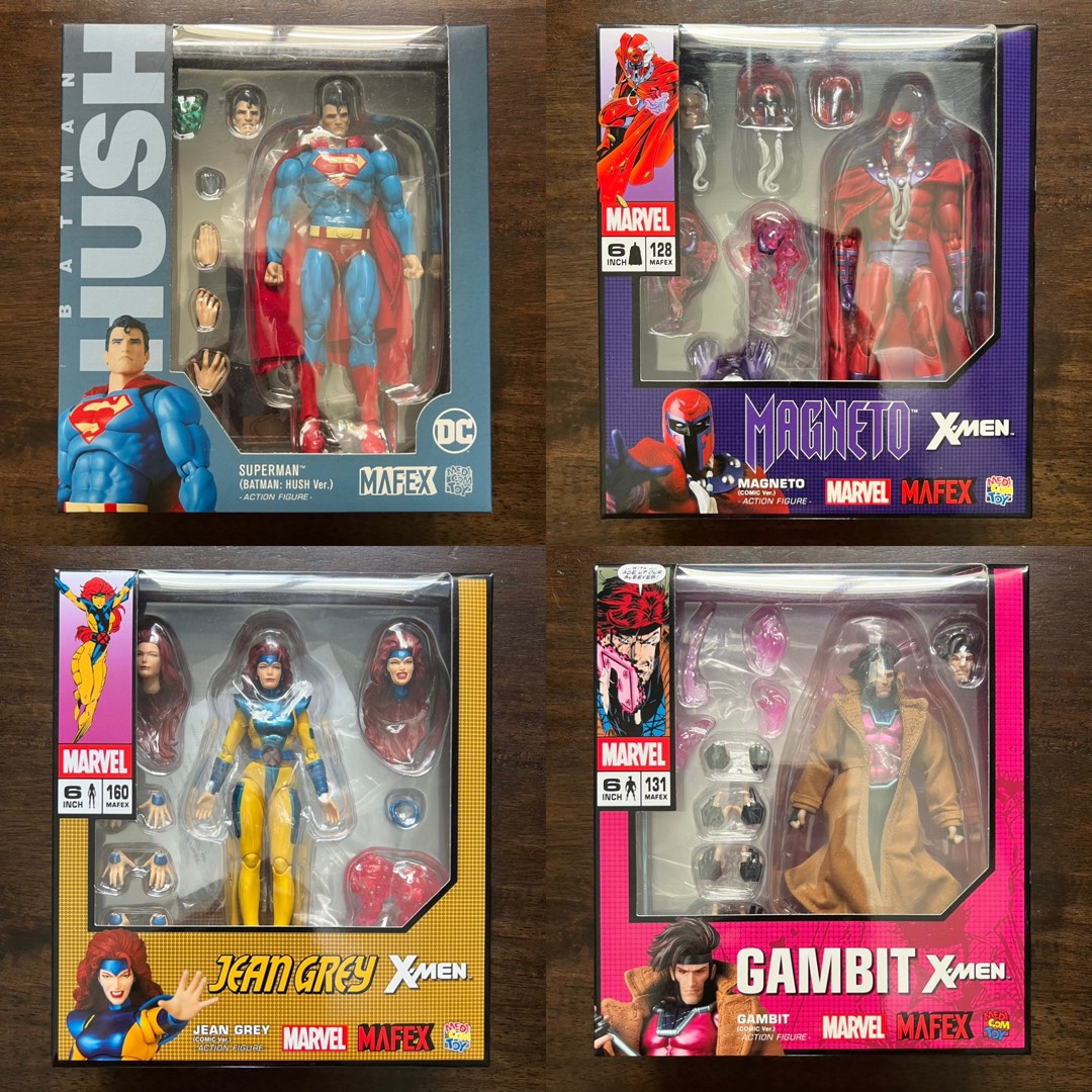 Mafex Superman Magneto Jean Grey Gambit, Hobbies & Toys, Toys & Games ...