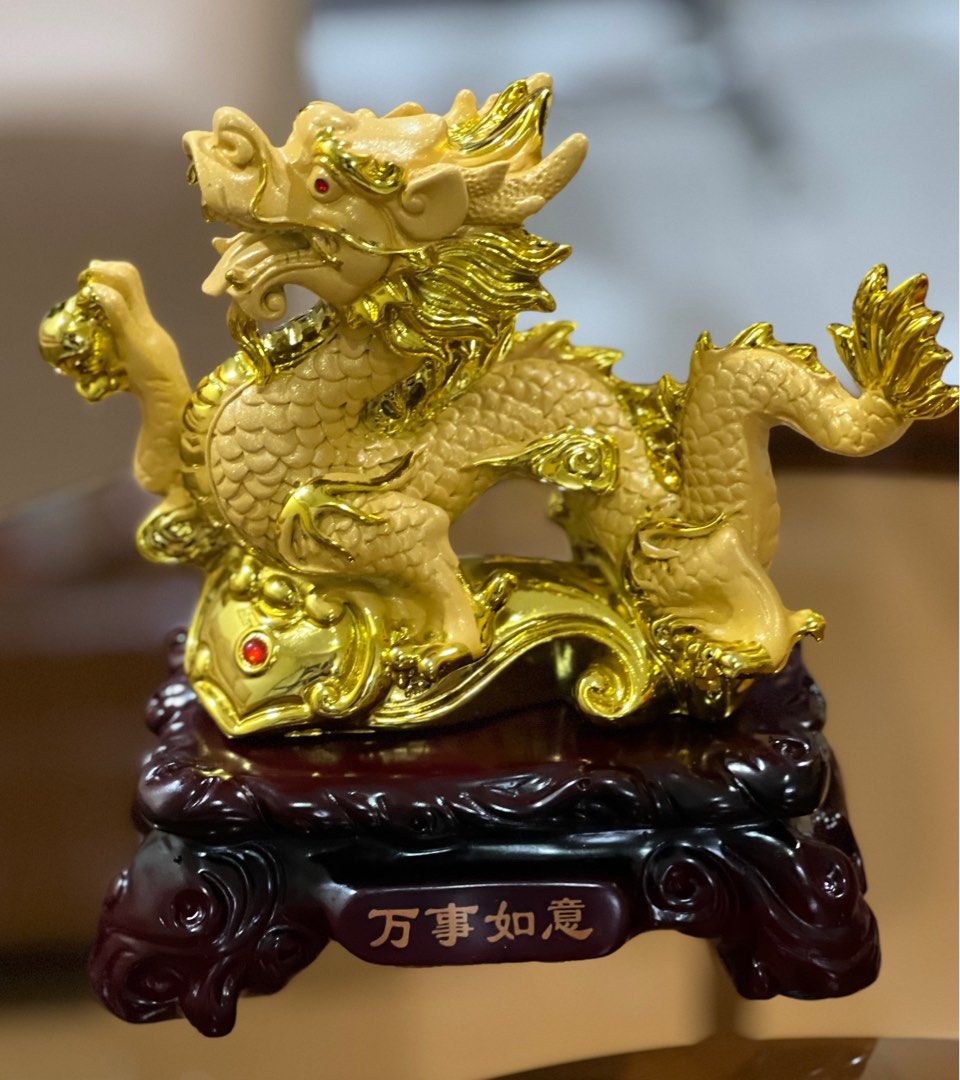 Magnificent & Auspicious Dragon figurine, Hobbies & Toys, Memorabilia ...