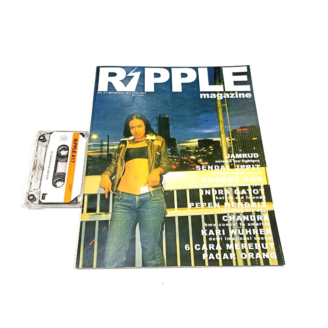 MAJALAH INDIE LAWAS JADUL RIPPLE MAGAZINE NO 17 on Carousell MAJALAH INDIE LAWAS JADUL RIPPLE MAGAZINE NO 17 on Carousell
