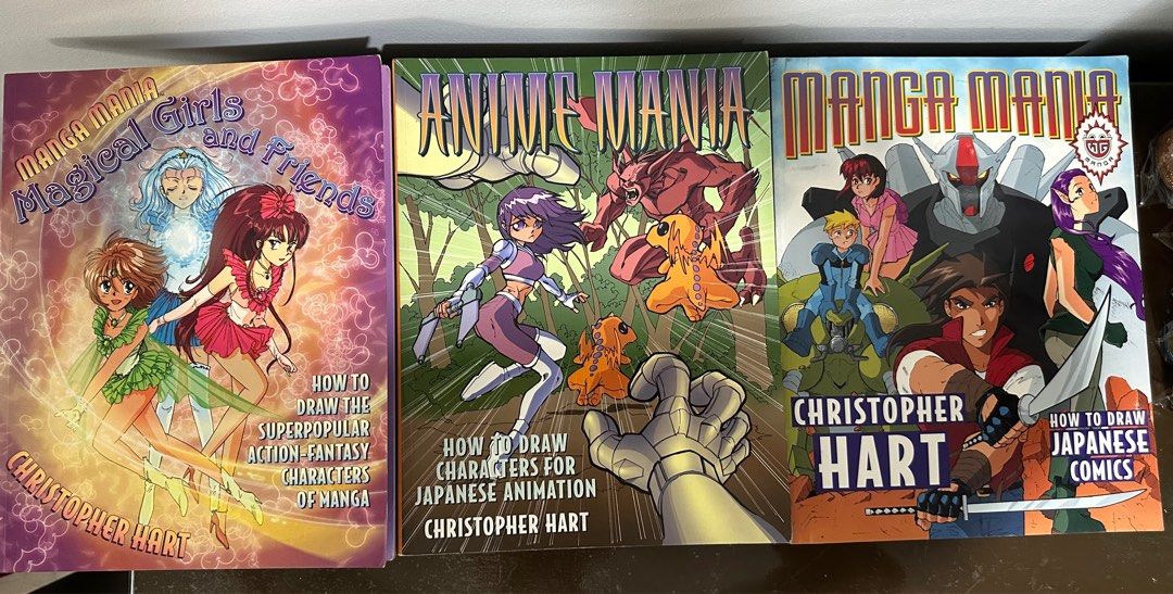 Manga Mania and Anime Mania How to draw by Christopher Hart, Hobbies ...