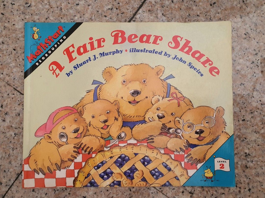 Mathstart book A Fair Bear Share, Hobbies & Toys, Books & Magazines ...