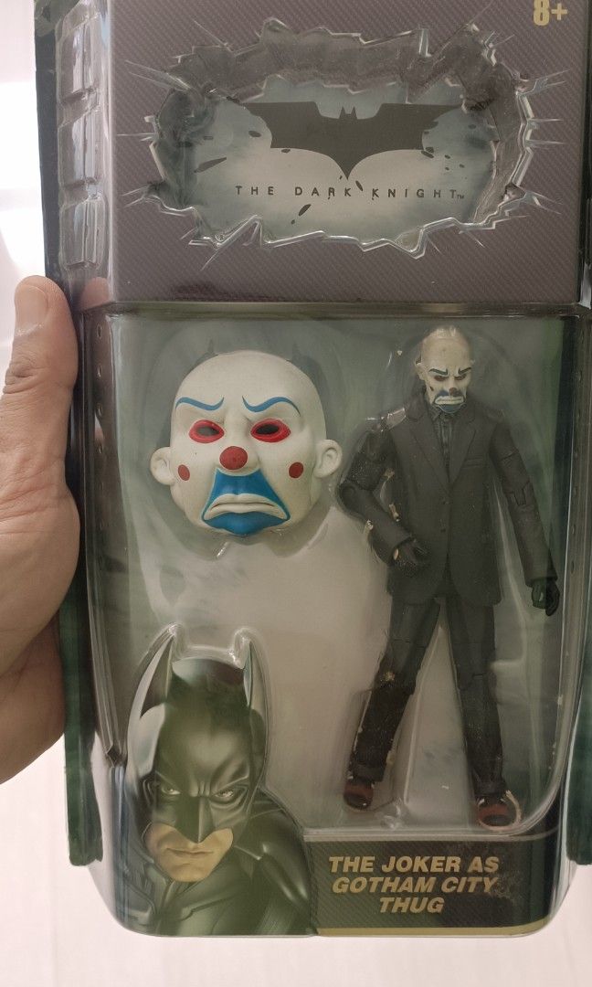 Mattel movie masters dark knight joker & Gotham City thug set of 2 ...