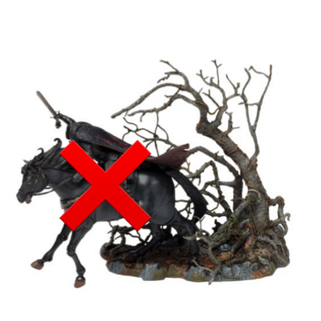 McFarlane Sleepy Hollow Headless Horseman Tree dio ONLY, Hobbies & Toys ...