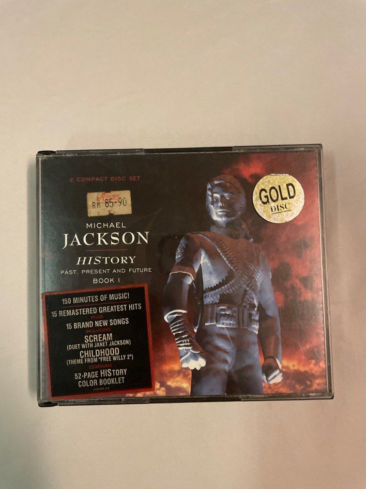 Michael Jackson History Past Present Future Book 1, Hobbies & Toys ...