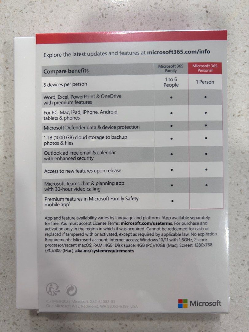 Microsoft 365 Personal, Computers & Tech, Parts & Accessories, Software ...