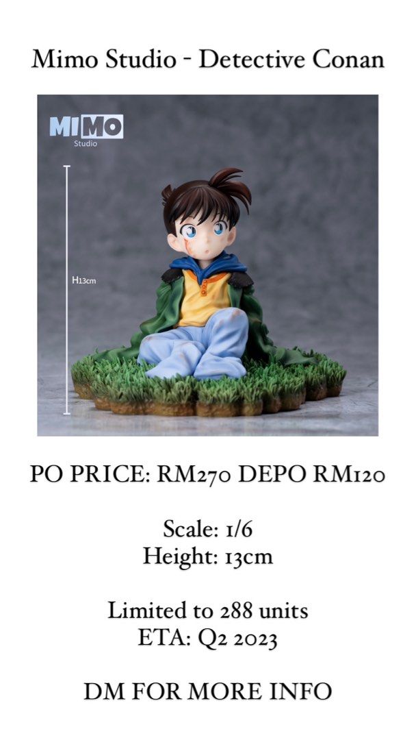 Mimo Studio - Detective Conan, Hobbies & Toys, Toys & Games on Carousell