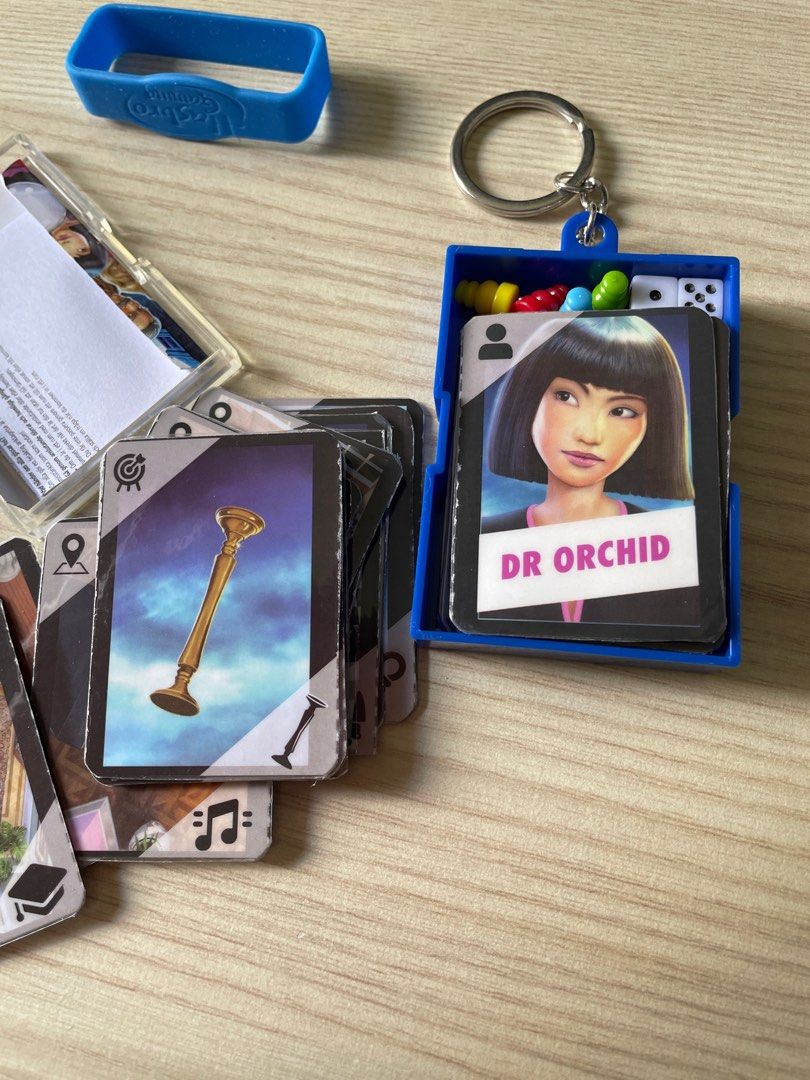 Mini Cluedo Keychain, Hobbies & Toys, Toys & Games on Carousell