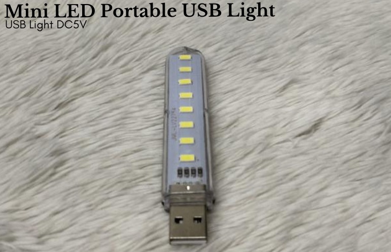 Mini LED Portable USB Light DC5V on Carousell