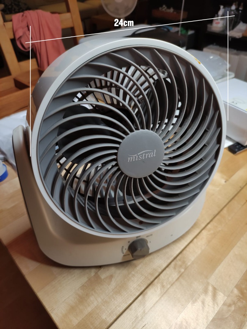 Mistral Table Fan, TV & Home Appliances, Other Home Appliances on Carousell