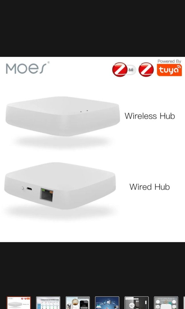 Moes tuya zigbee smart gateway hub (wireless), TV & Home Appliances, TV ...