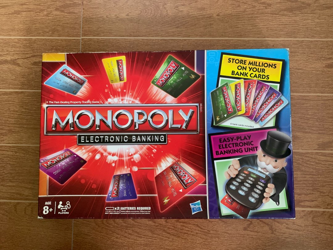 Monopoly Electronic Banking, Hobbies & Toys, Toys & Games on Carousell