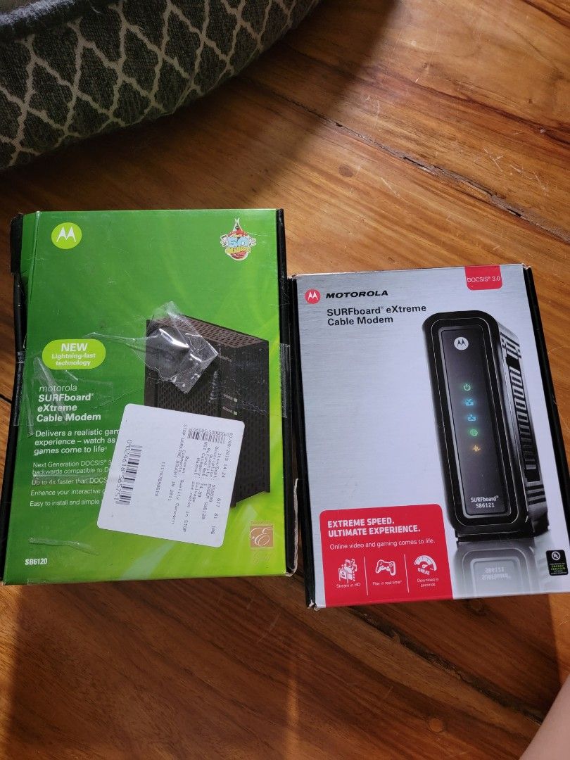 Motorola Surfboard eXtreme Cable Modem set of 2, Mobile Phones ...
