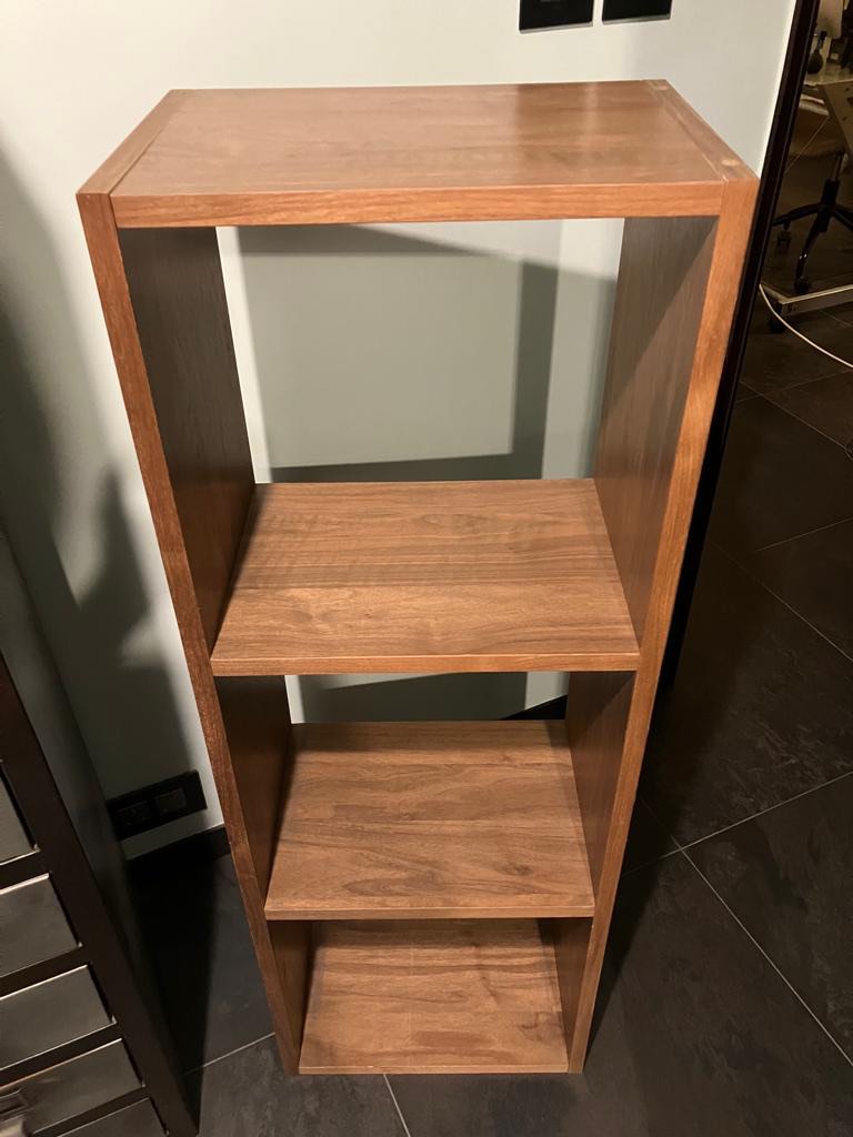 Muji Oak Wood stacking shelf, 傢俬＆家居, 傢俬, 書櫃、櫃子及架 - Carousell