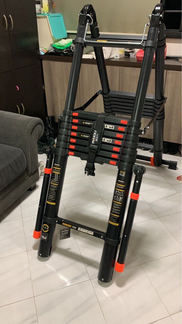 Multi functional folding ladder, Furniture & Home Living, Home ...