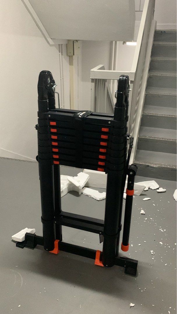 Multi functional folding ladder, Furniture & Home Living, Home ...