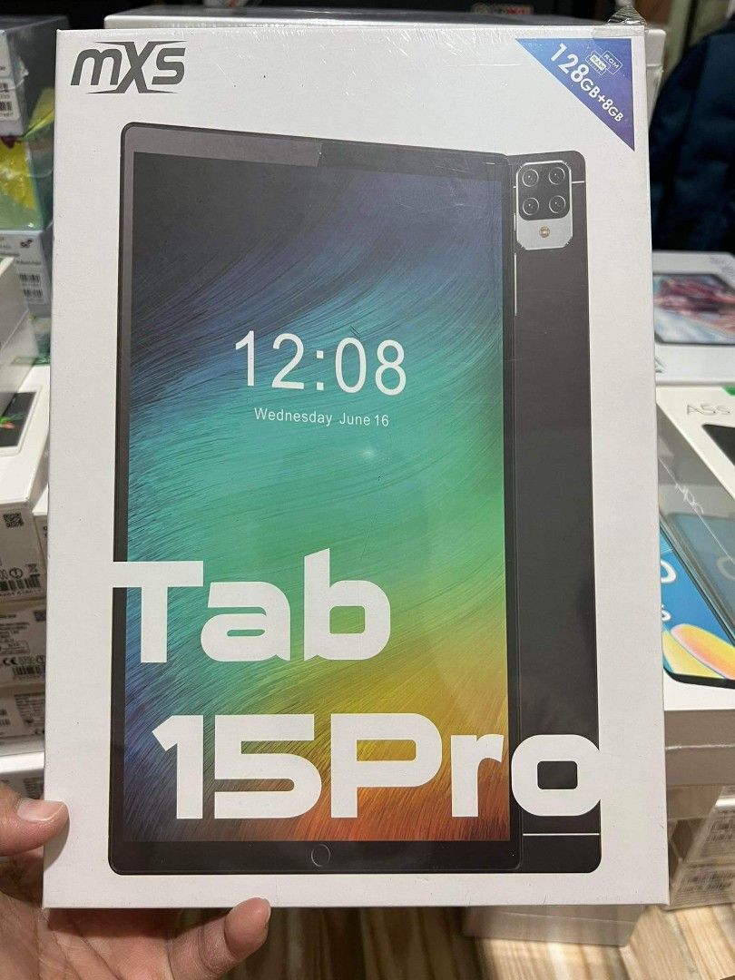 Mxs tab 15 pro, Mobile Phones & Gadgets, Tablets, Android on Carousell