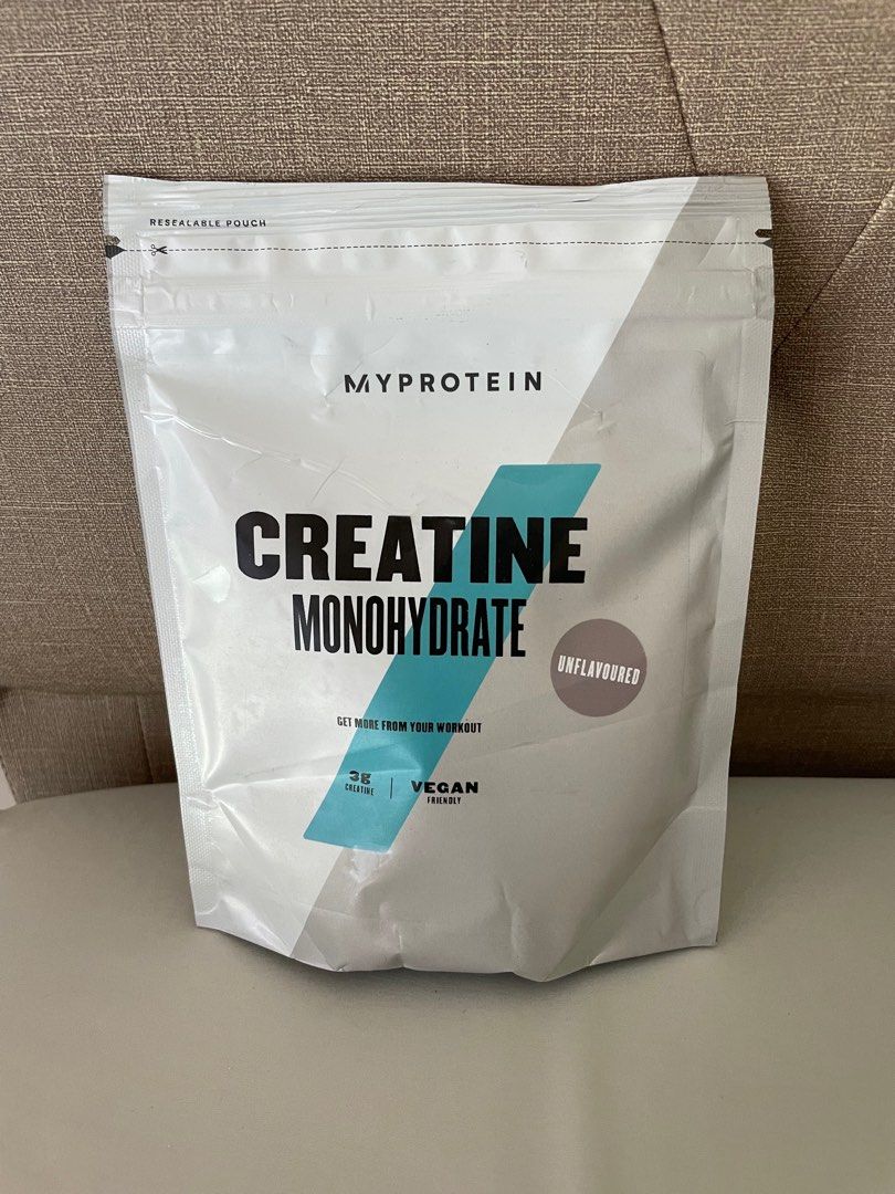 Myprotein Creatine Monohydrate powder 250g, Health & Nutrition, Health ...