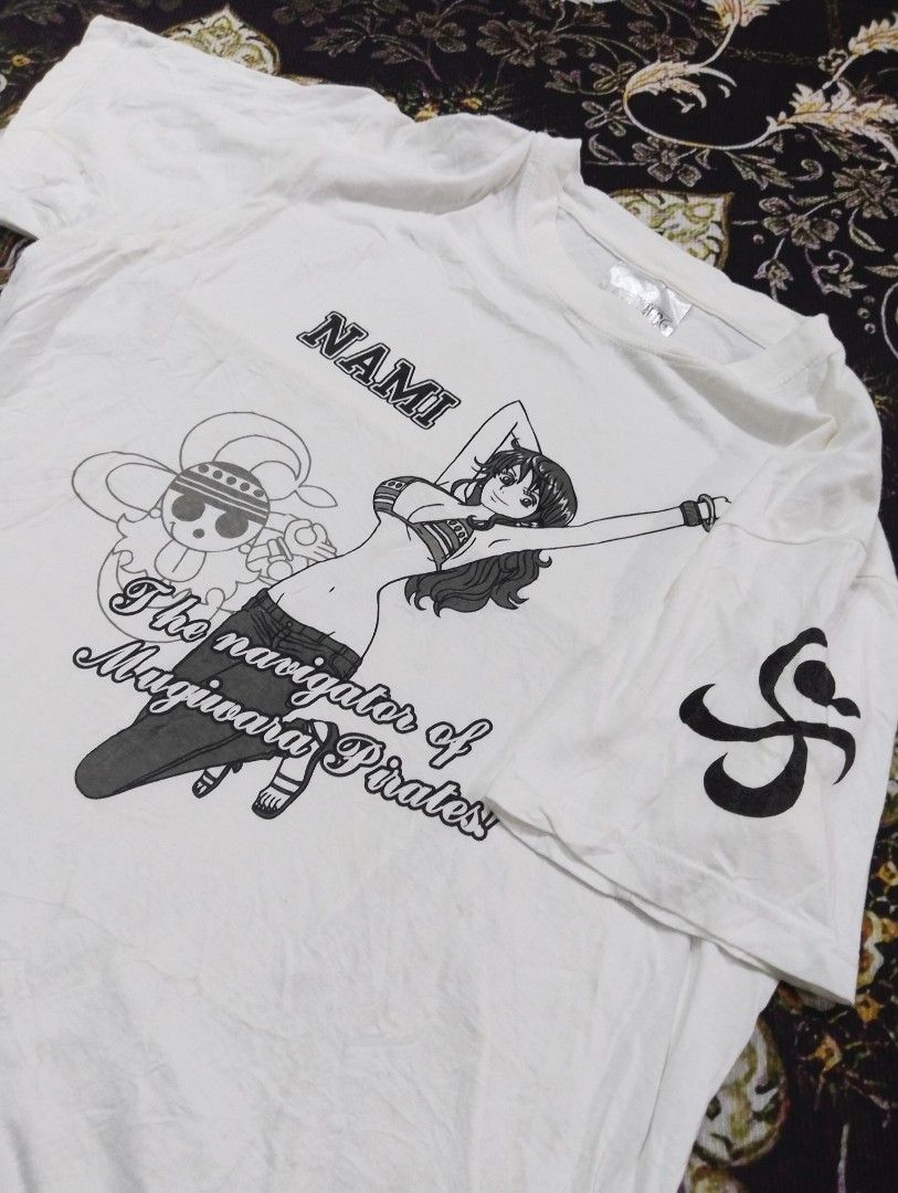 one piece mugiwara pirates nami, Men's Fashion, Tops & Sets, Tshirts ...