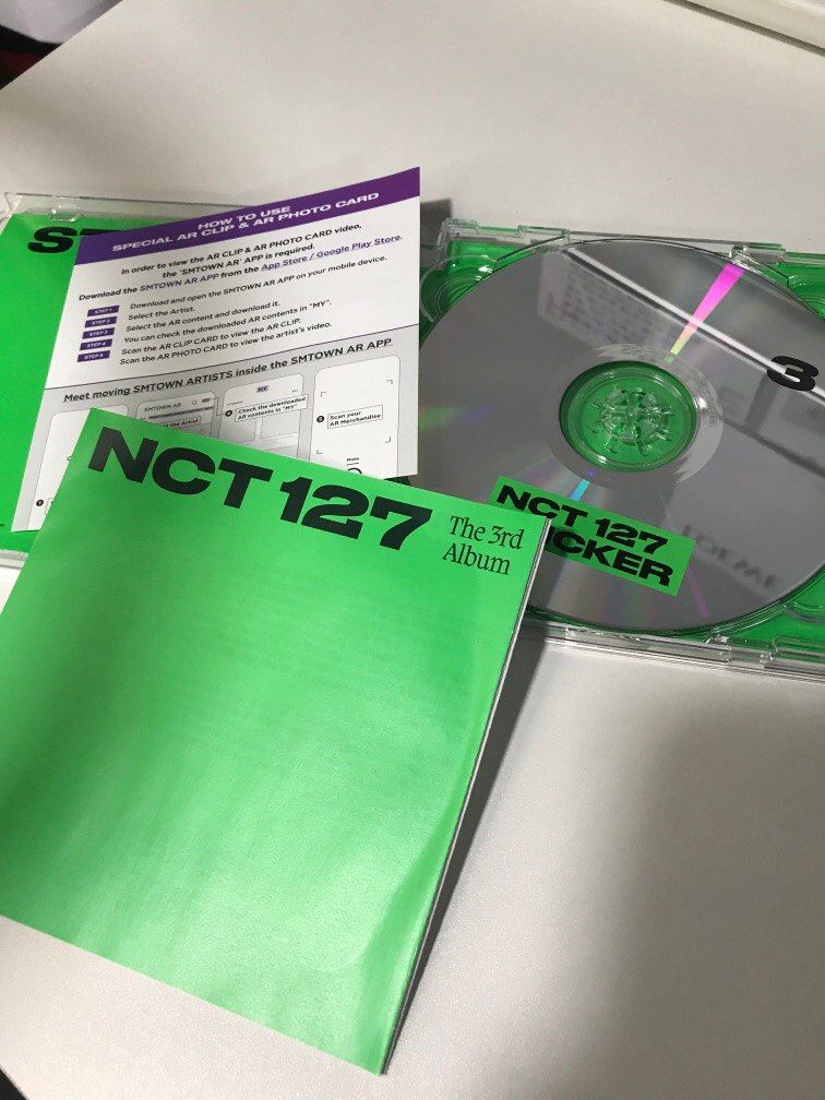 NCT 127 STICKER HC VER, Hobbies & Toys, Music & Media, CDs & DVDs on ...