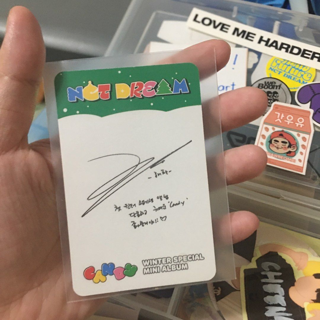 NCT DREAM CANDY HAECHAN PC, Hobbies & Toys, Memorabilia & Collectibles, K-Wave on Carousell