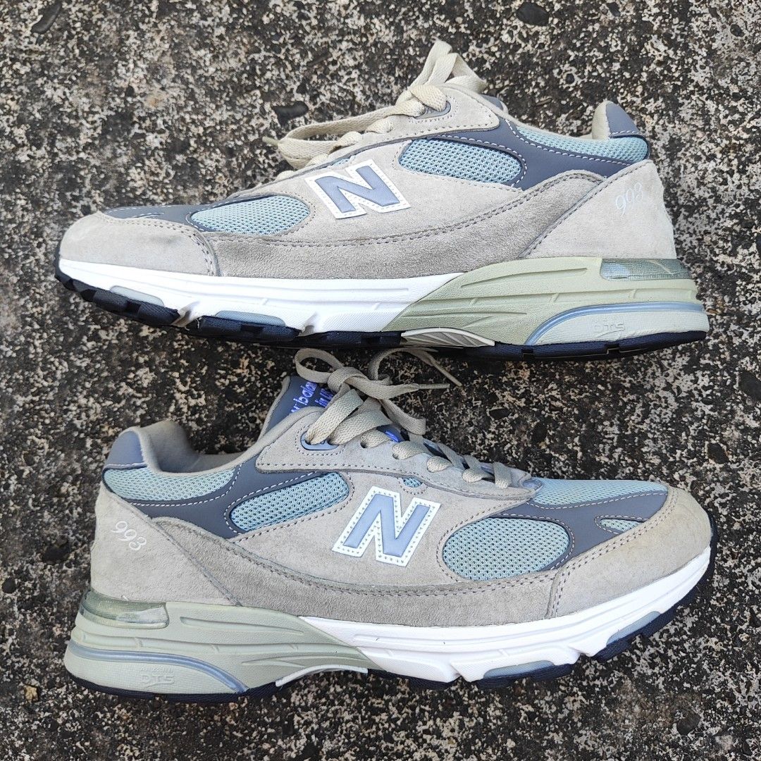 New Balance - 993 Core Grey 2E MR993GL, Men's Fashion, Footwear ...