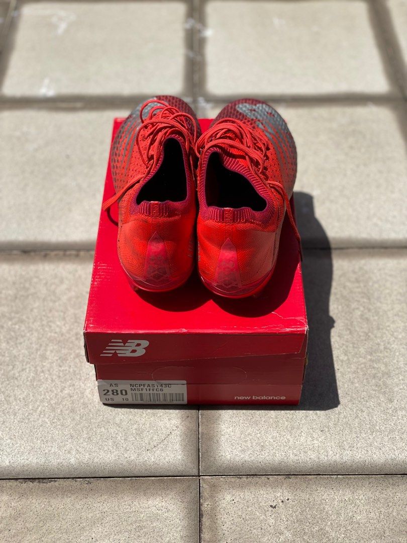 New Balance Furon V6 FG Football boots, Men's Fashion, Footwear, Boots ...