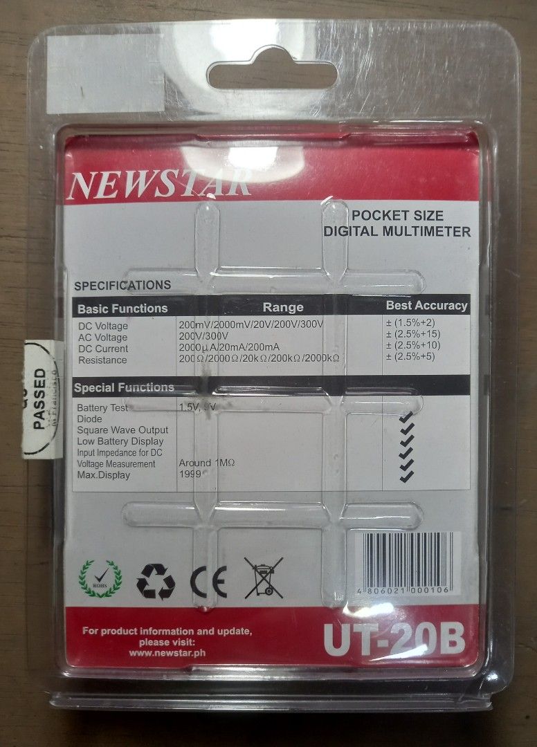NEWSTAR UT-20B, Mobile Phones & Gadgets, Other Gadgets on Carousell