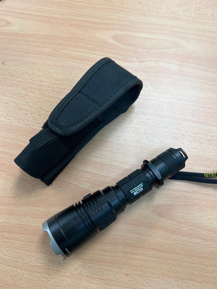 Nitecore MH27UV Flashlight, Sports Equipment, Hiking & Camping on Carousell