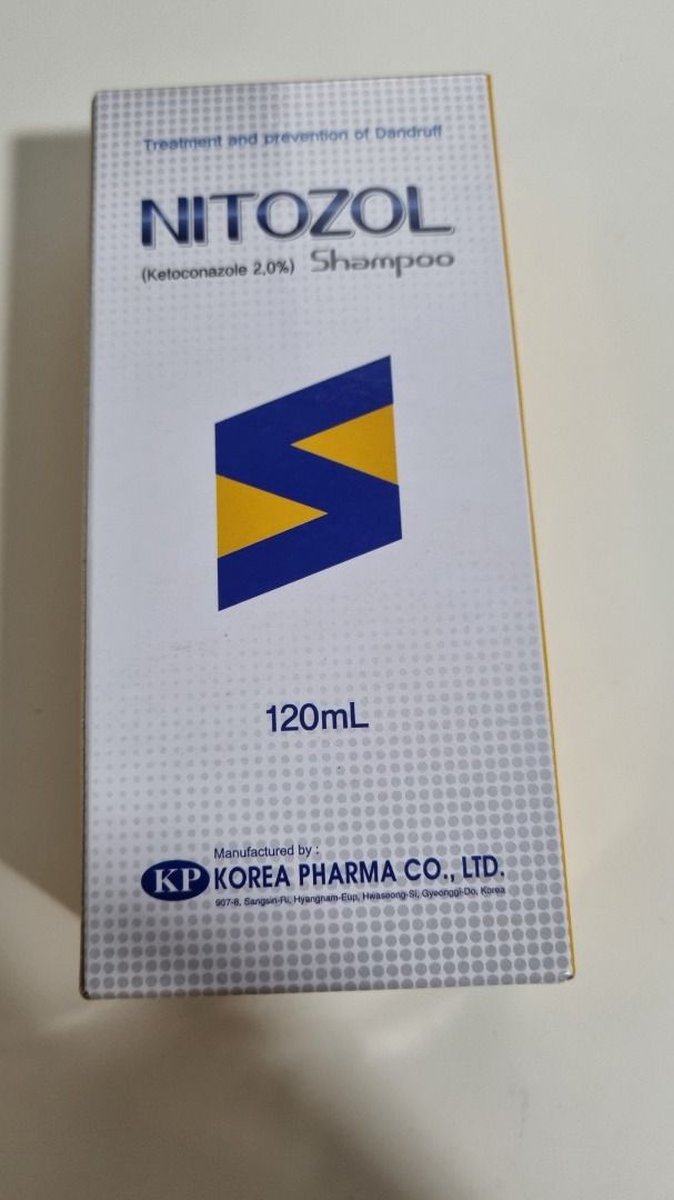 Nitozol Shampoo 120ml, Beauty & Personal Care, Bath & Body, Bath on ...