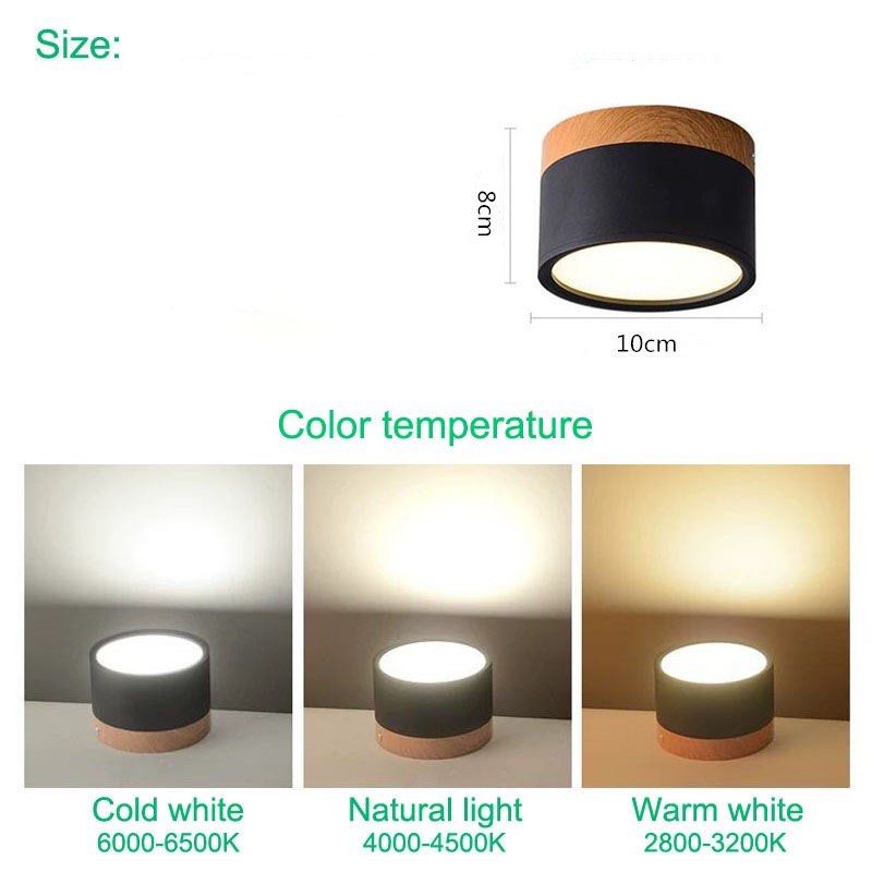 Nordic Ceiling Light - 7W Tri Light, Furniture & Home Living, Lighting ...