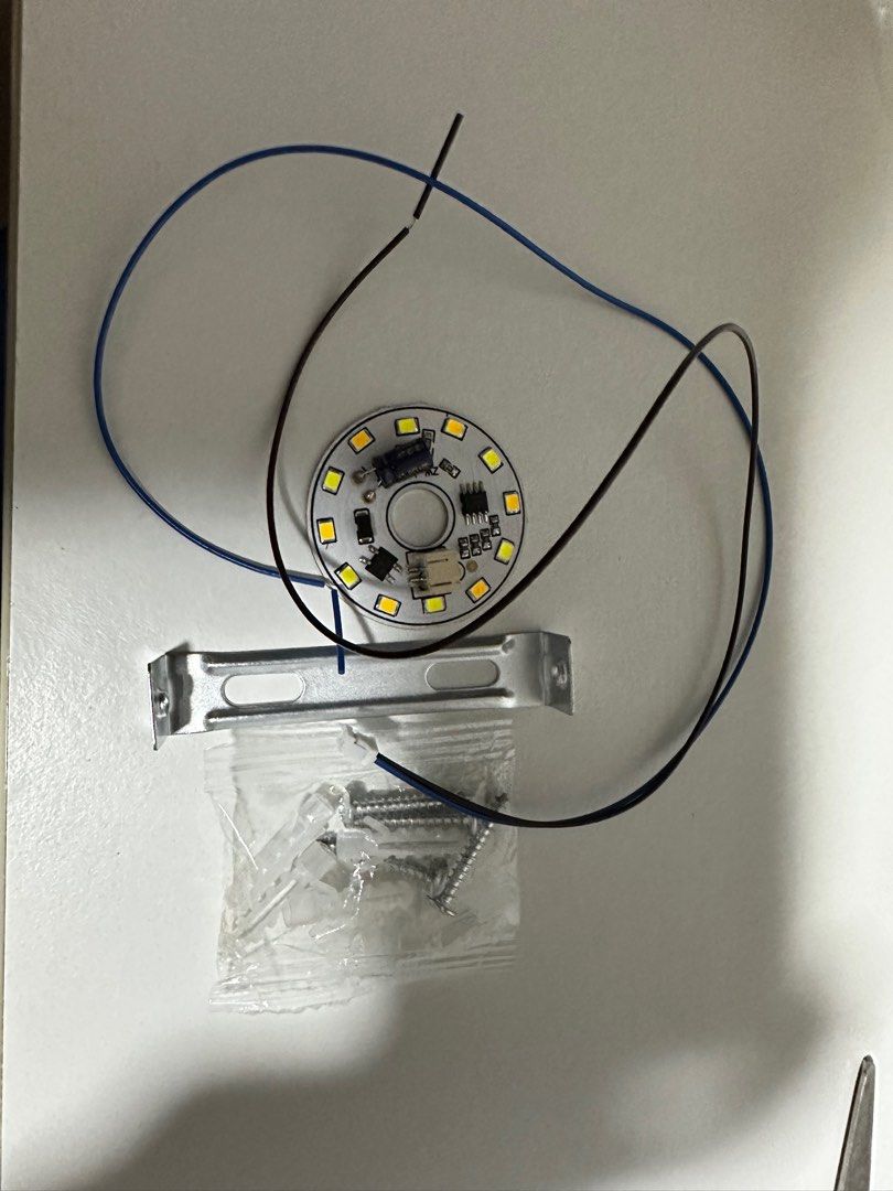 Nordic Ceiling Light - 7W Tri Light, Furniture & Home Living, Lighting ...