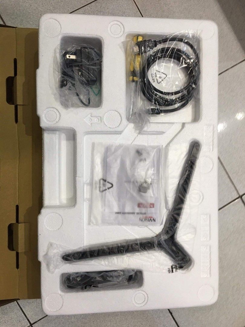 Nvision 21.5" IPS Panel 75Hz LED Monitor Narrow Bezel FHD VGA HDMI ...