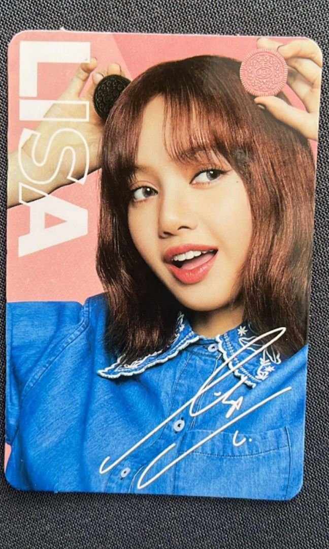 Oreo Blackpink - Lisa, Hobbies & Toys, Memorabilia & Collectibles, K ...
