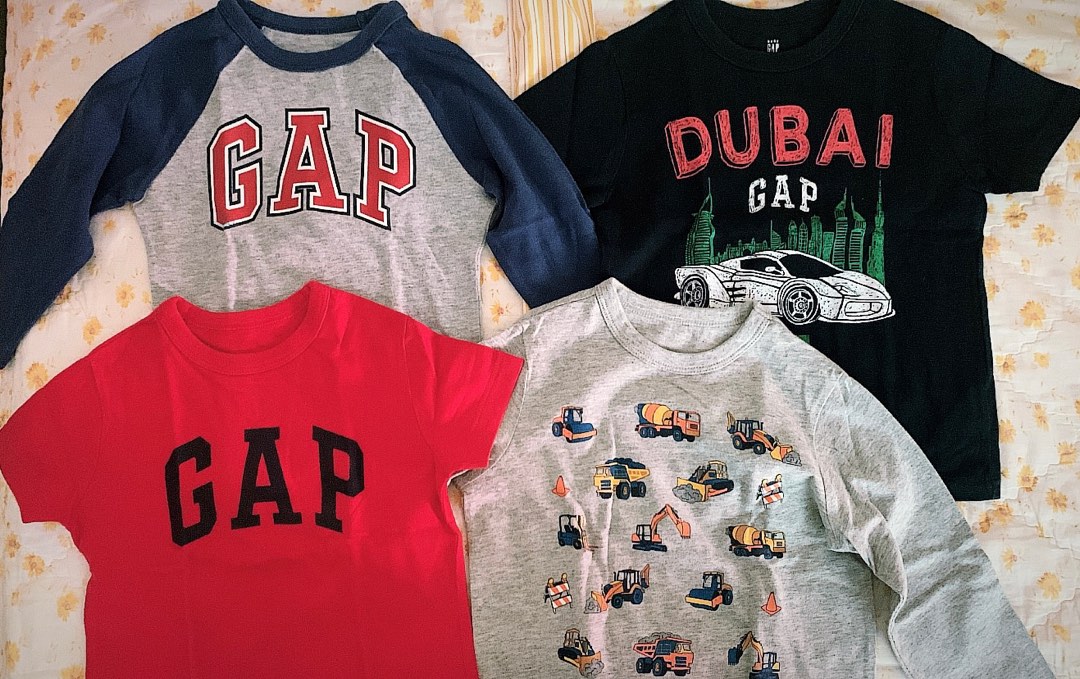 Original Gap Shirts, Babies & Kids, Babies & Kids Fashion on Carousell